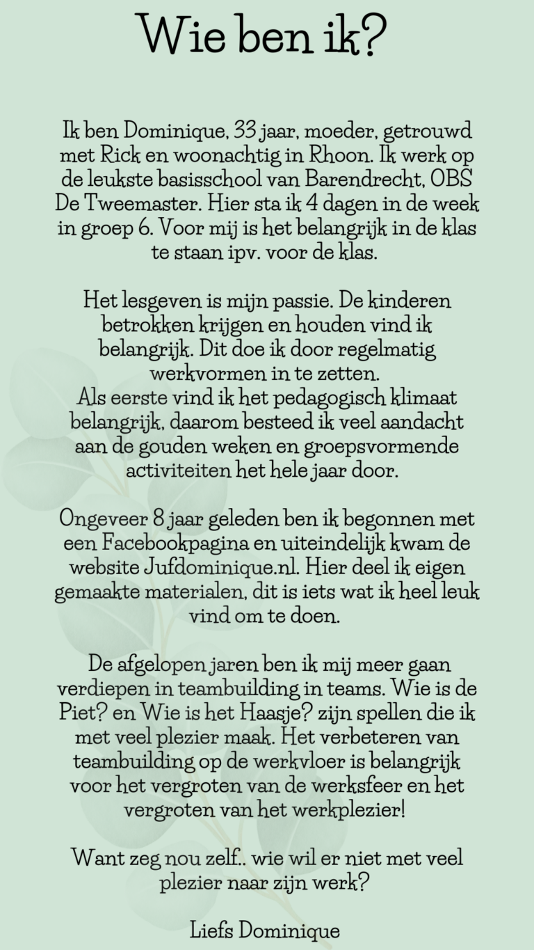Drama kaartjes ⋆ Juf Dominique